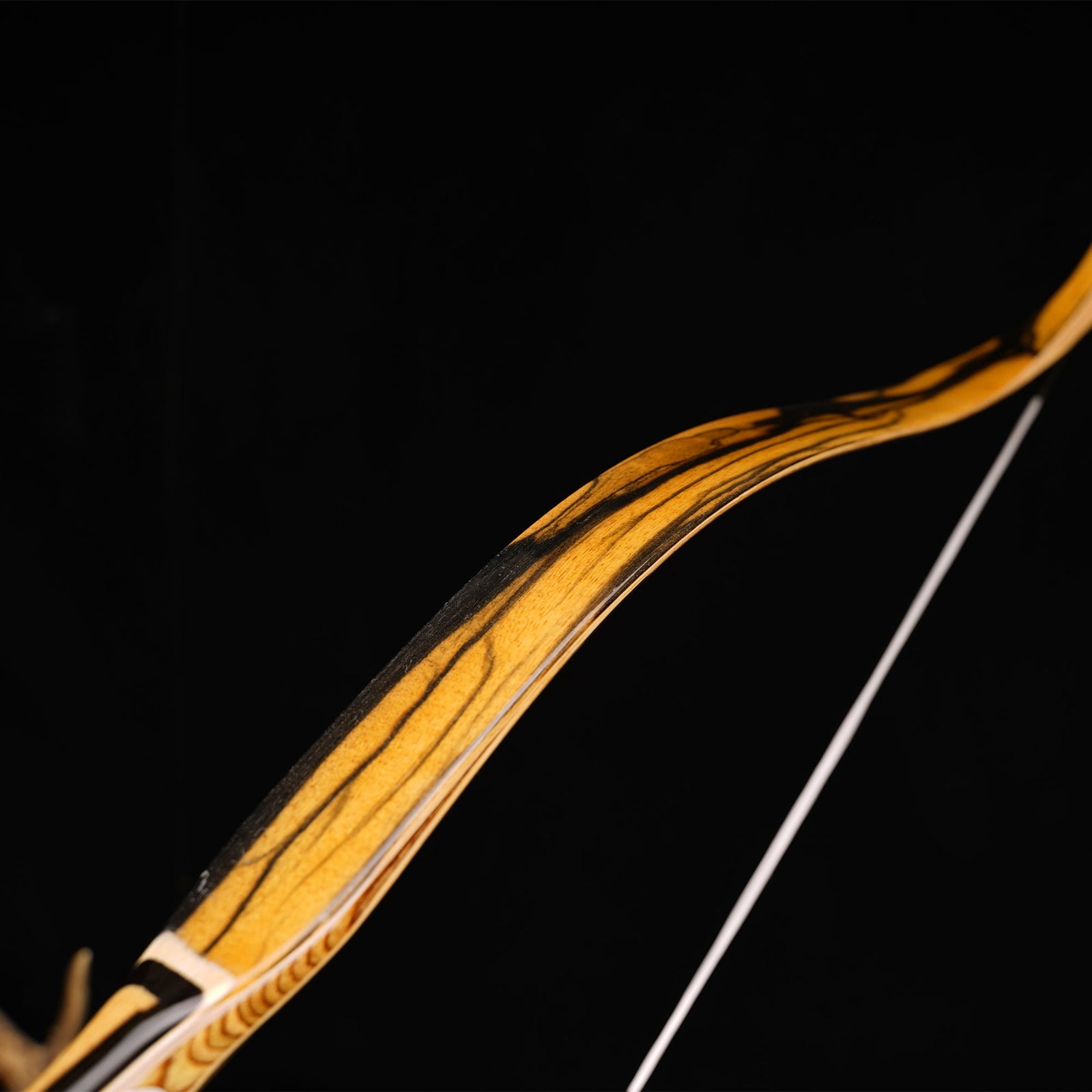 Turkish bow Que Yue ( Black and White Ebony）